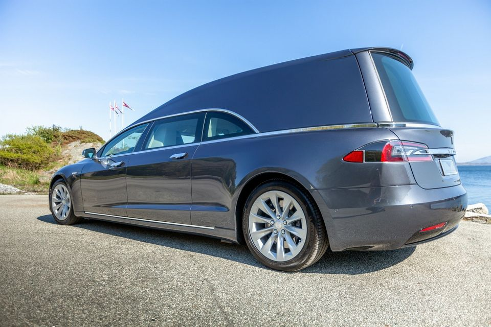 This Tesla Hearse is one way to leave ‘em wanting more!