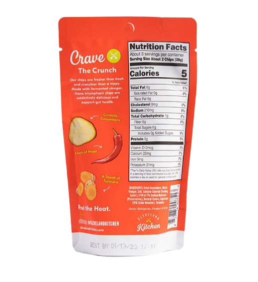 Cleveland Kitchen - Single Serve Hot Picks Pickle Chips