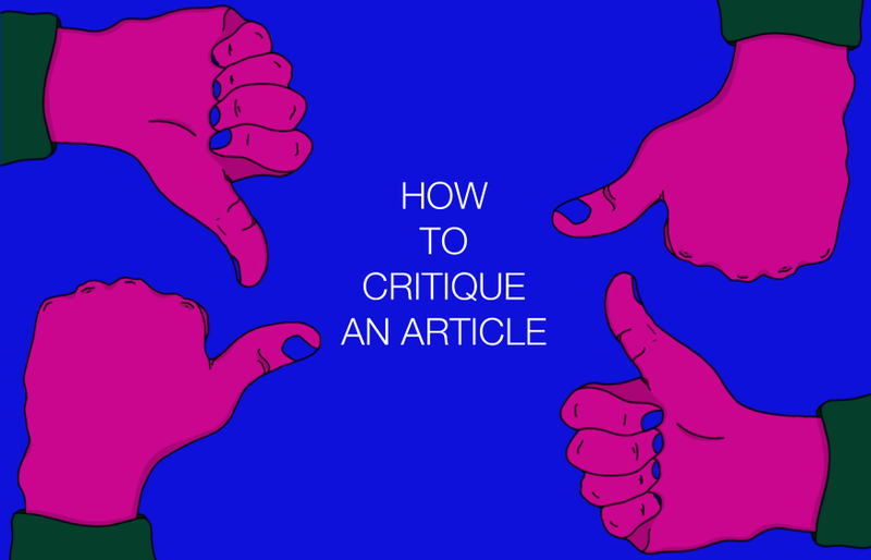 How to Critique an Article in 3 Steps (with Example) | EssayPro