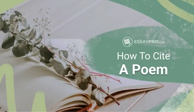 How to Cite a Poem in MLA and APA Styles | EssayPro