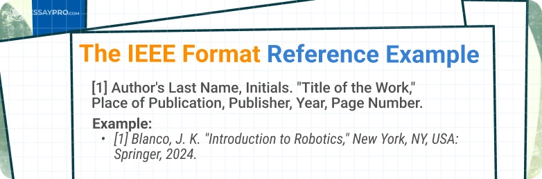 IEEE Format: Full Writing Guide with IEEE Citation Example | EssayPro