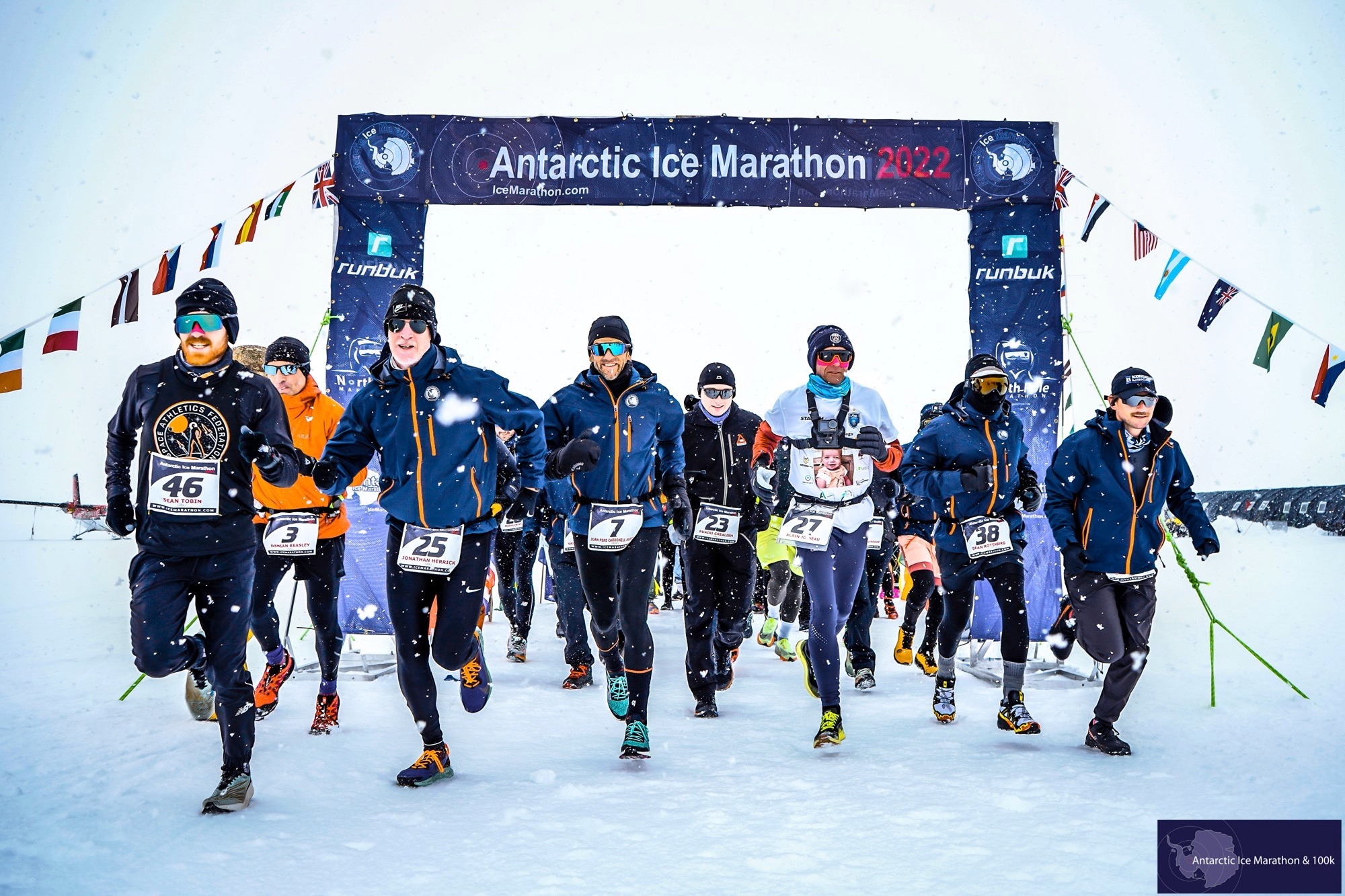 Ireland’s Sean Tobin sets Antarctica record at Antarctic Ice Marathon