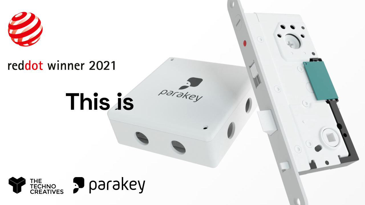Parakey and The Techno Creatives win Red Dot 2021