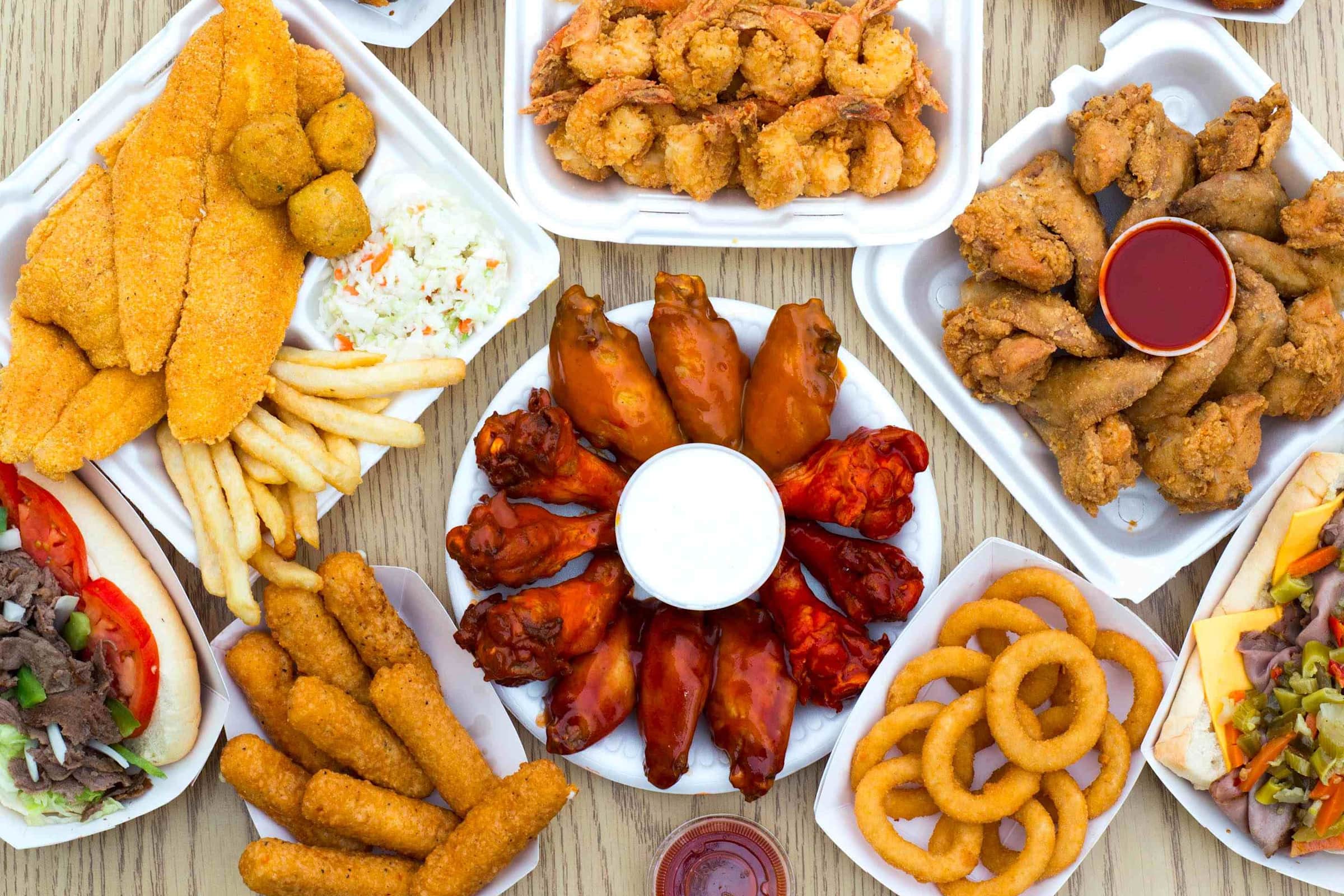 Sharks Fish and Chicken