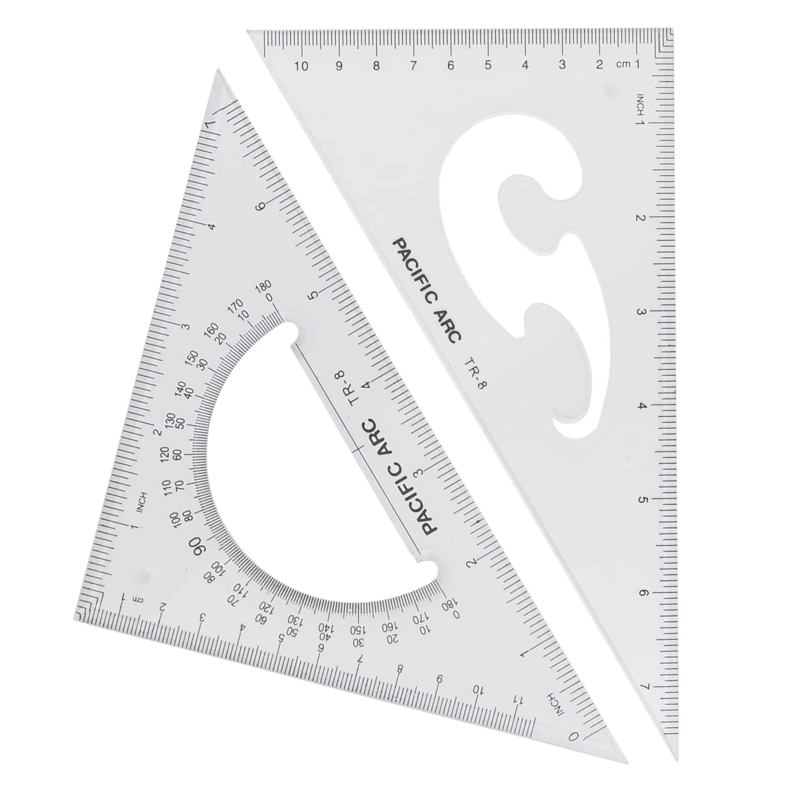 Professional Drafting Triangles from Pacific Arc