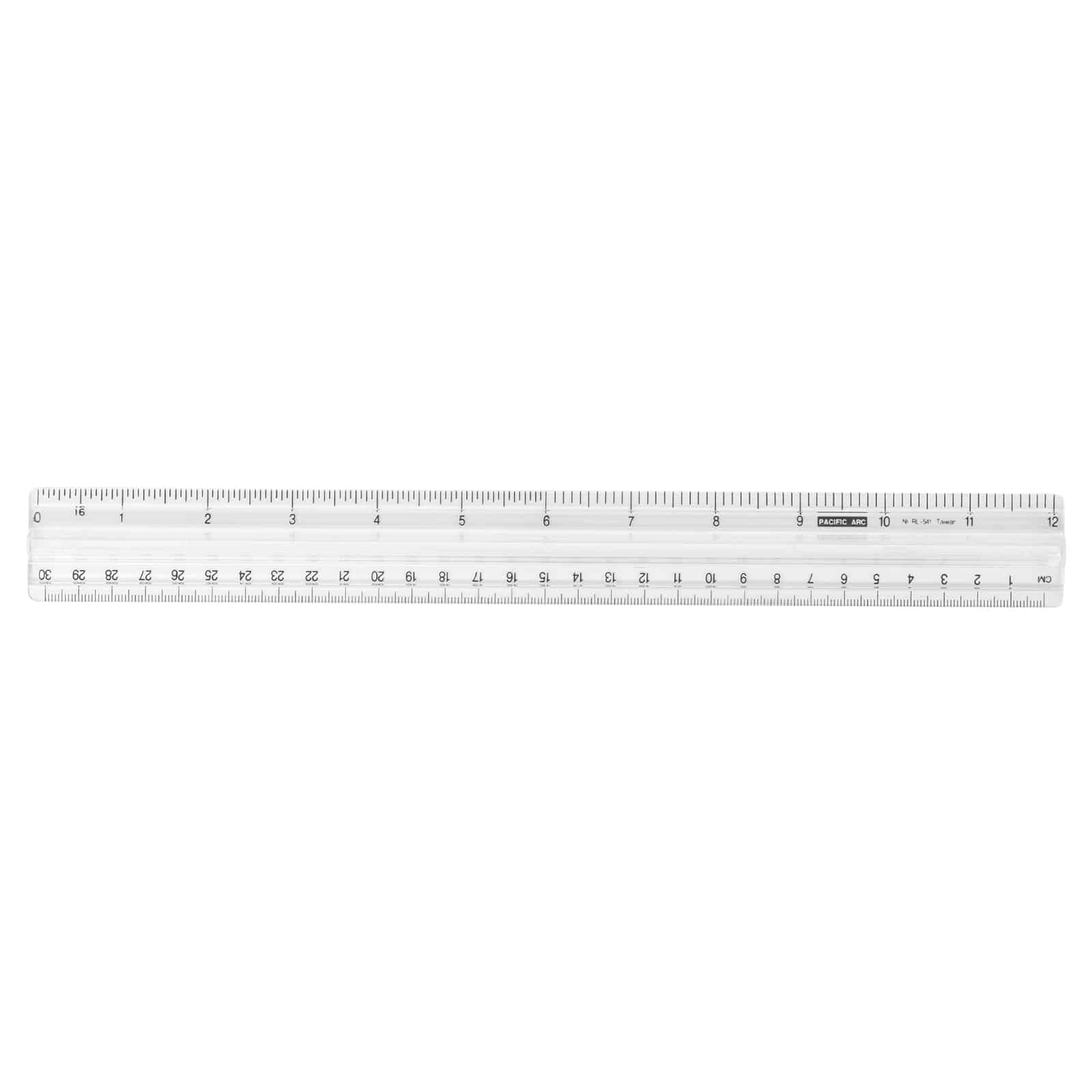 plastic and wooden rulers