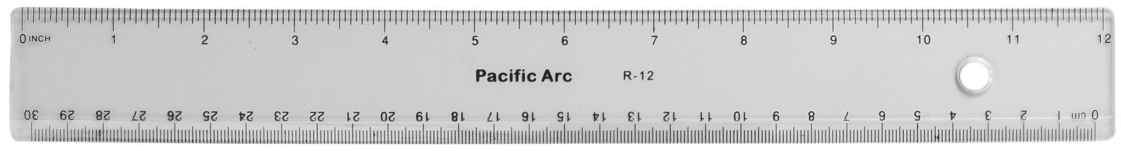 plastic and wooden rulers