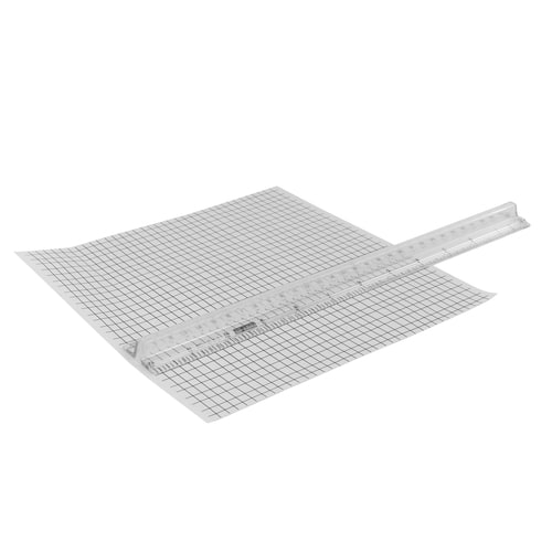 plastic and wooden rulers