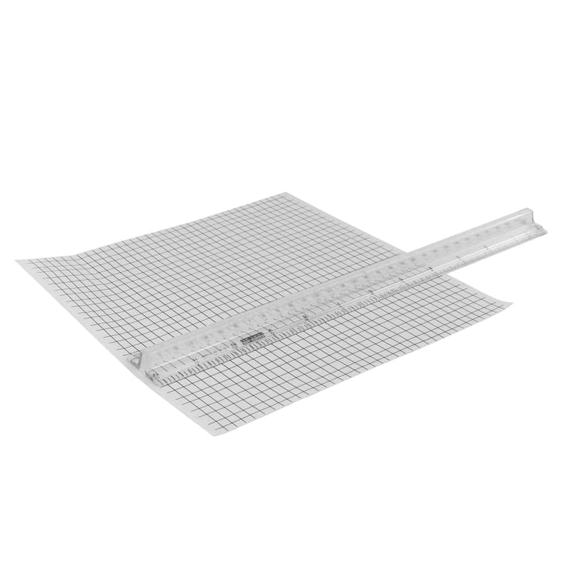 plastic and wooden rulers