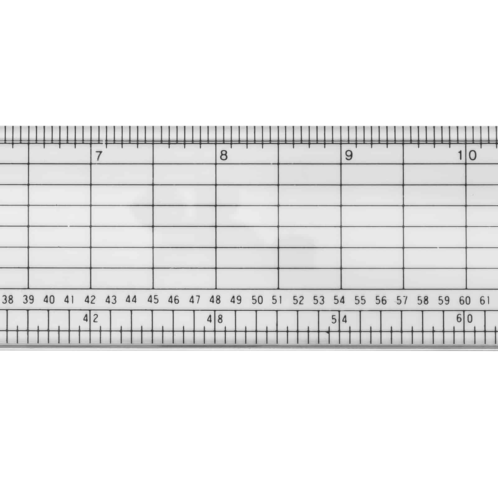 plastic and wooden rulers