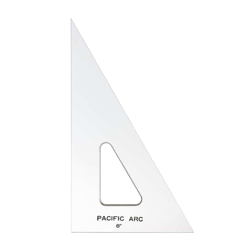 Professional Drafting Triangles from Pacific Arc