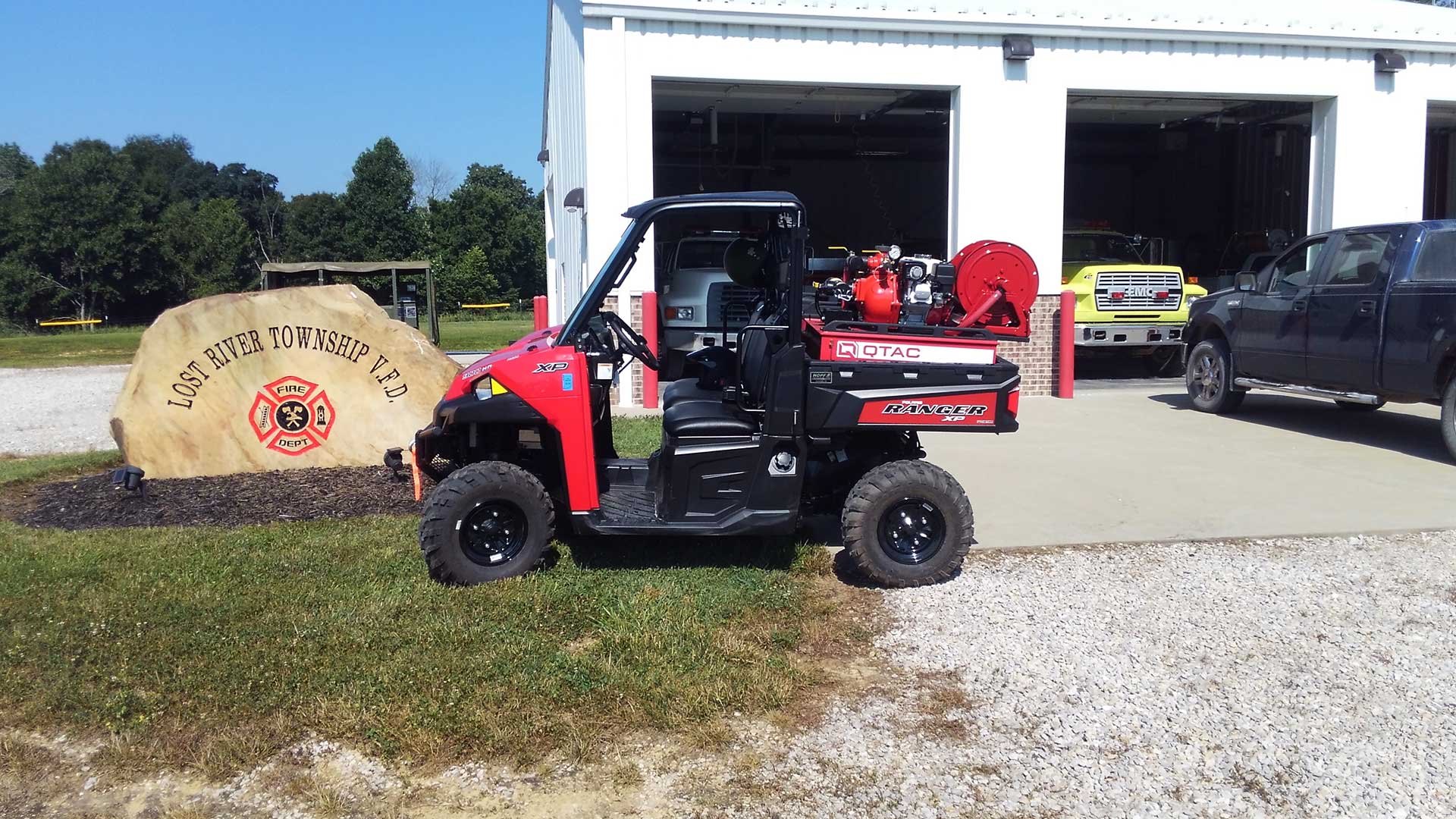 QTAC 85EMS-C - QTAC Fire and Rescue Apparatus for UTVs and Trucks