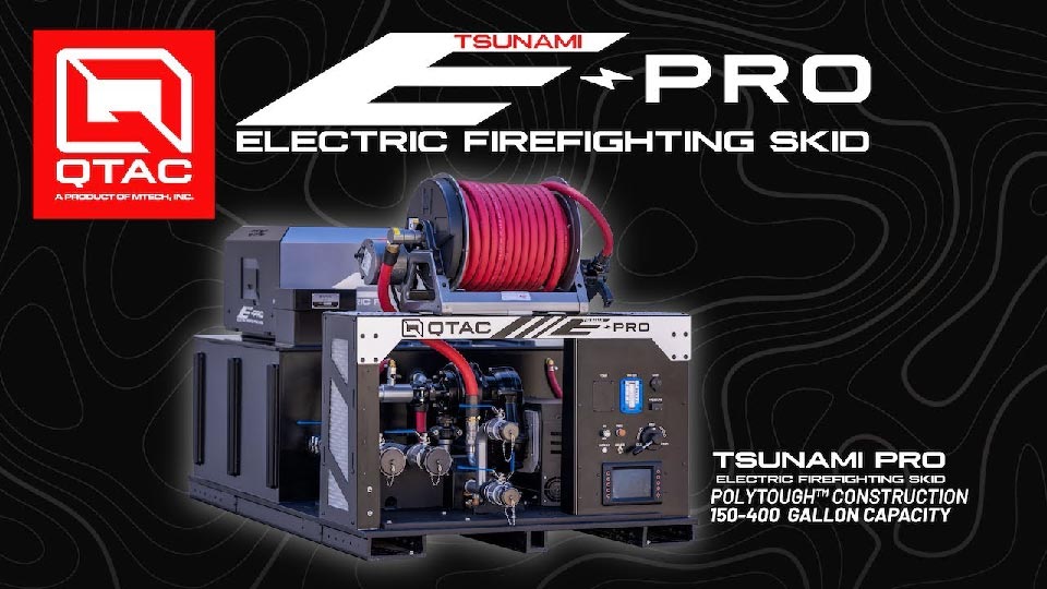 QTAC TSUNAMI E-PRO ELECTRIC FIREFIGHTING SKID - QTAC Fire and Rescue ...