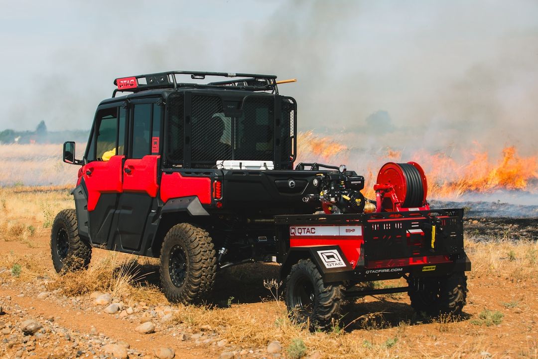 QTAC XDT TRAILER - QTAC Fire and Rescue Apparatus for UTVs and Trucks