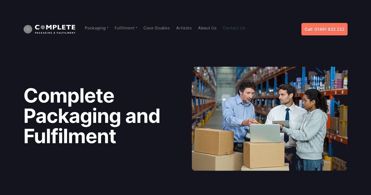 Complete Packaging and Fulfilment Services