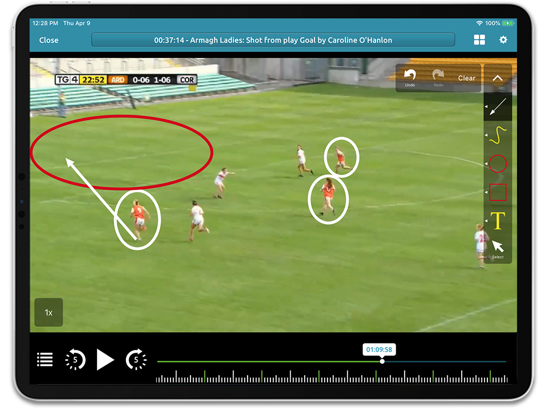 Ladies Gaelic Football Performance Analysis - GAA Video Analysis