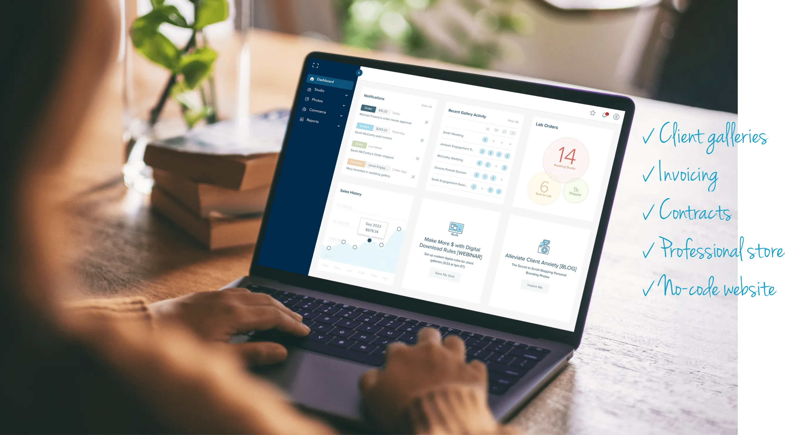 The Online Gallery for Photographers | ShootProof Features