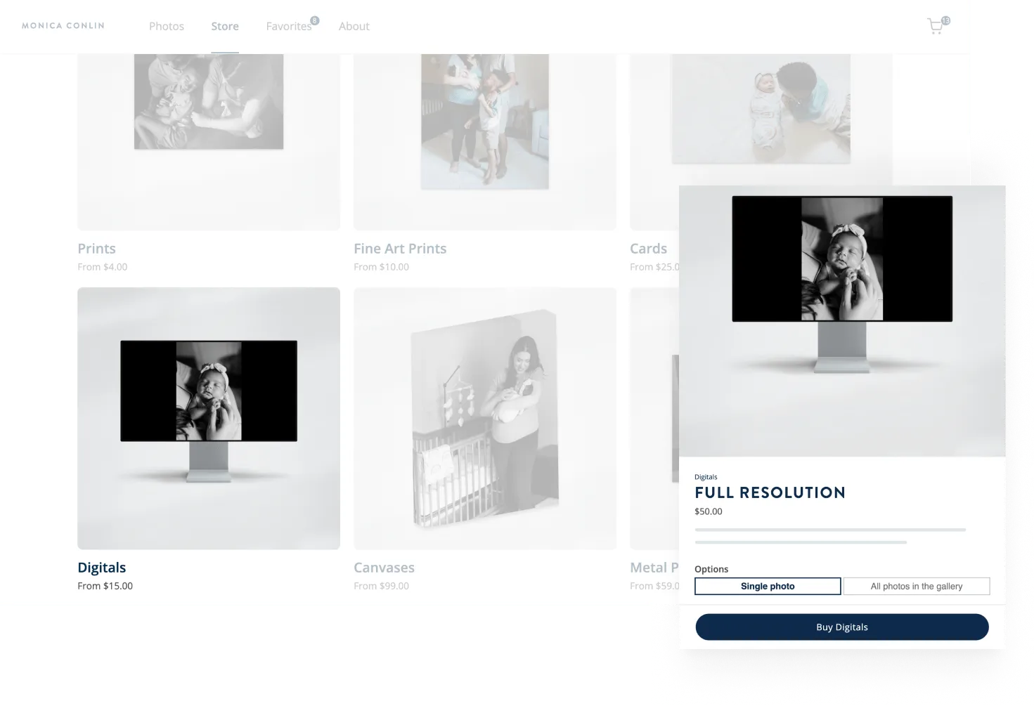 Sell Your Photos Online Commission-Free | ShootProof