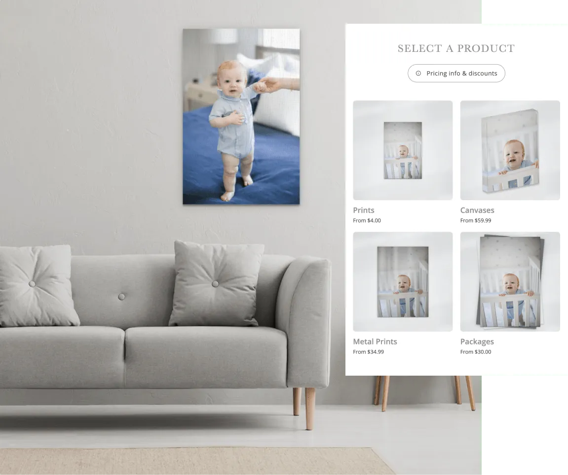 Sell Your Photos Online Commission-Free | ShootProof