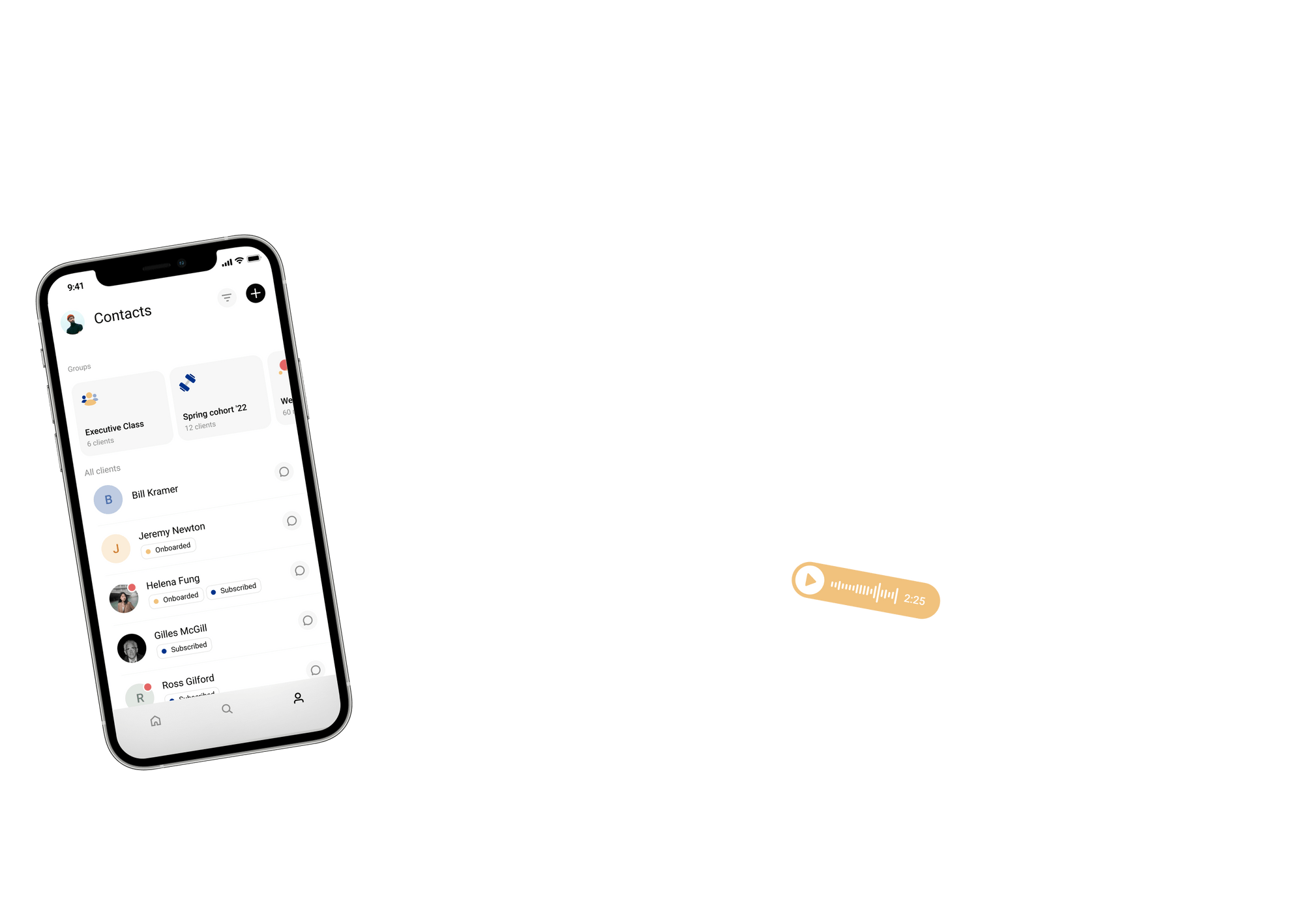 Practice - Simple Client Management Software