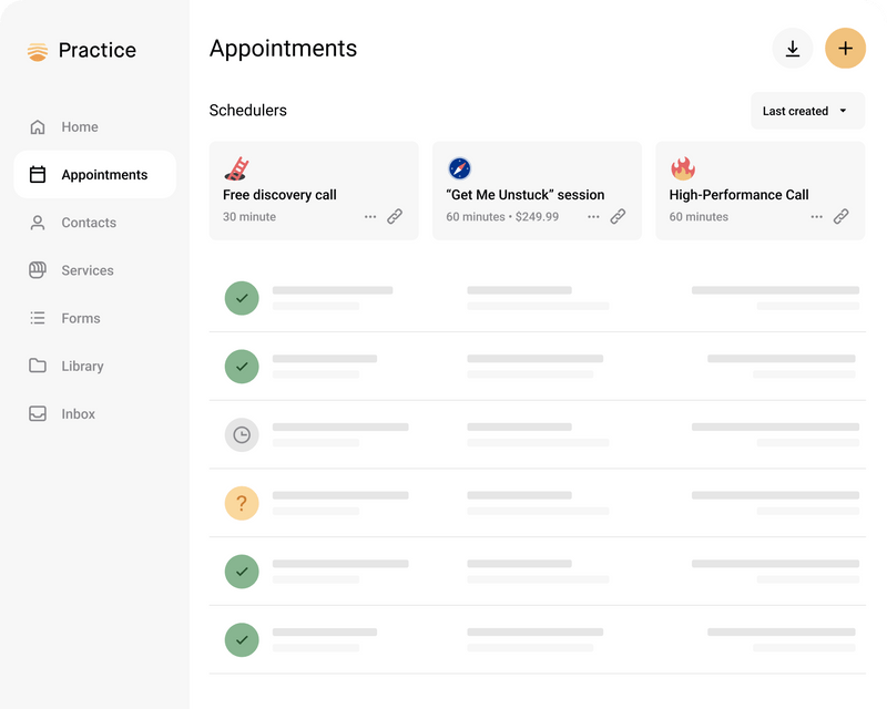 Practice - Simple Client Management Software