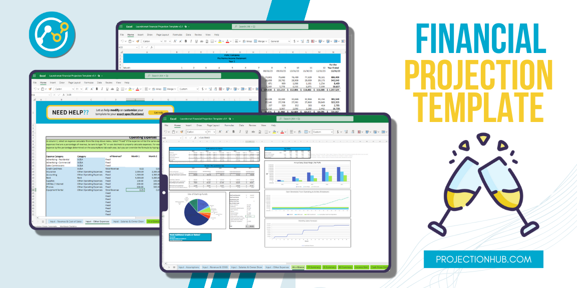 Event Venue Financial Projection Template - Simple DIY Event Venue Pro ...