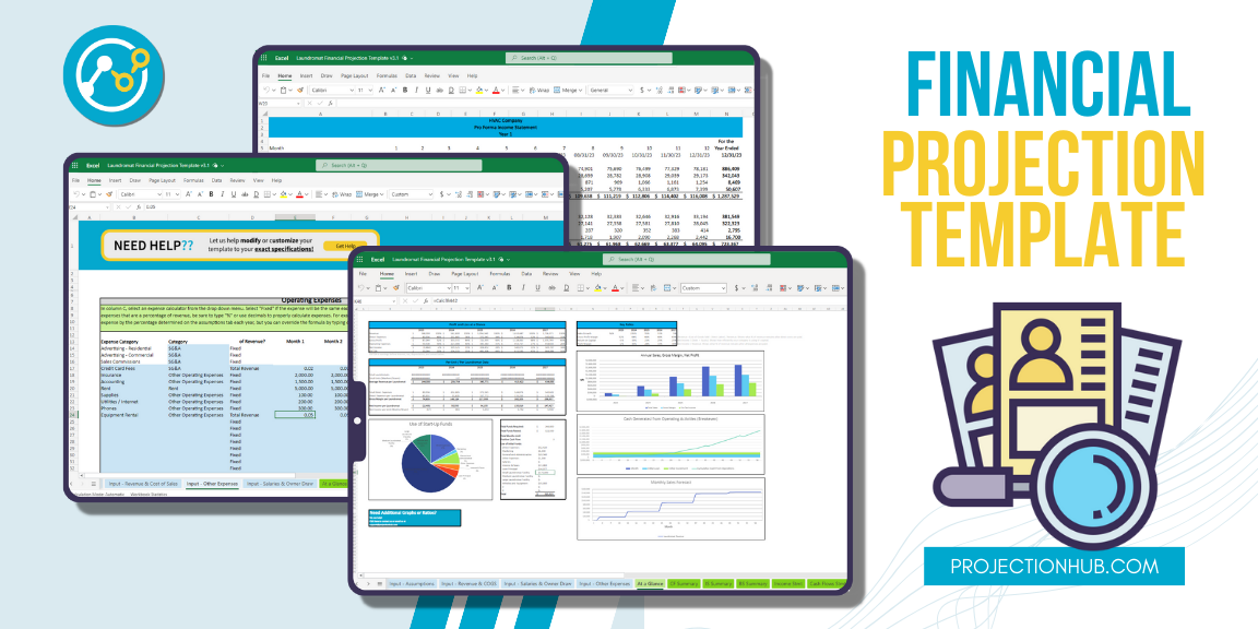 Staffing Agency Financial Projection Template - Simple Staffing Agency ...