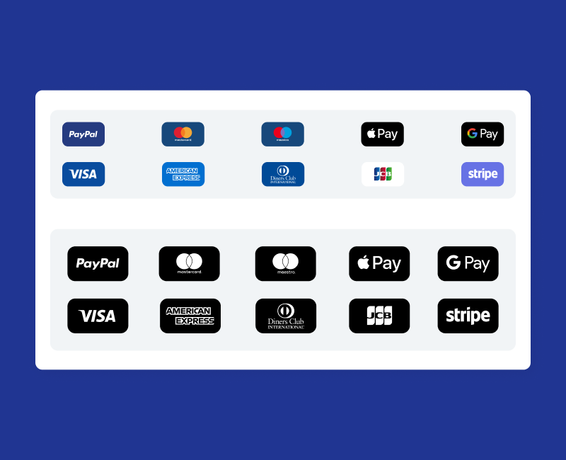 Payment method badges | Flow Ninja