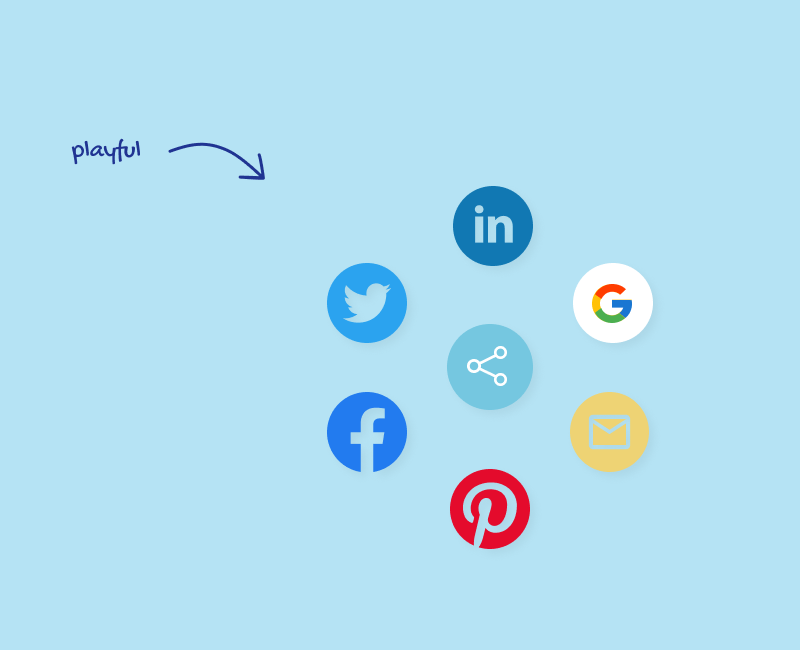 Free Webflow Social Share Buttons | Flow Ninja