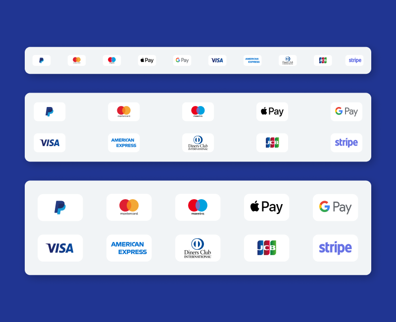 Payment method badges | Flow Ninja