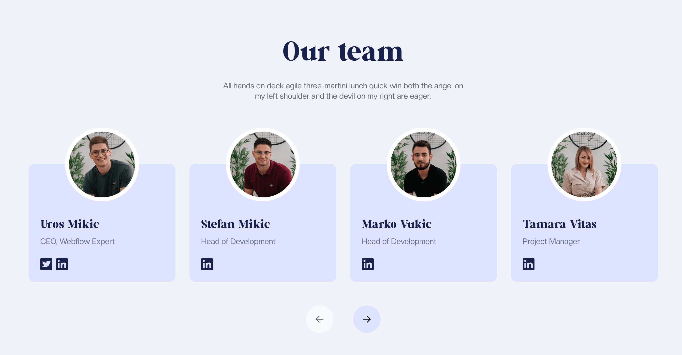 Free Webflow CMS Sliders powered by Swiper JS | Flow Ninja