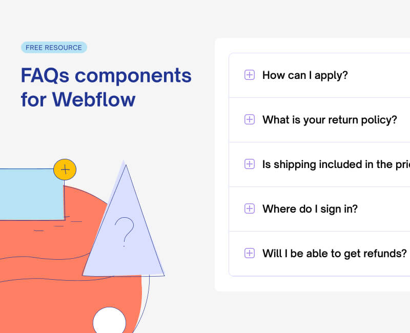 Frequently Asked Questions Components | Flow Ninja