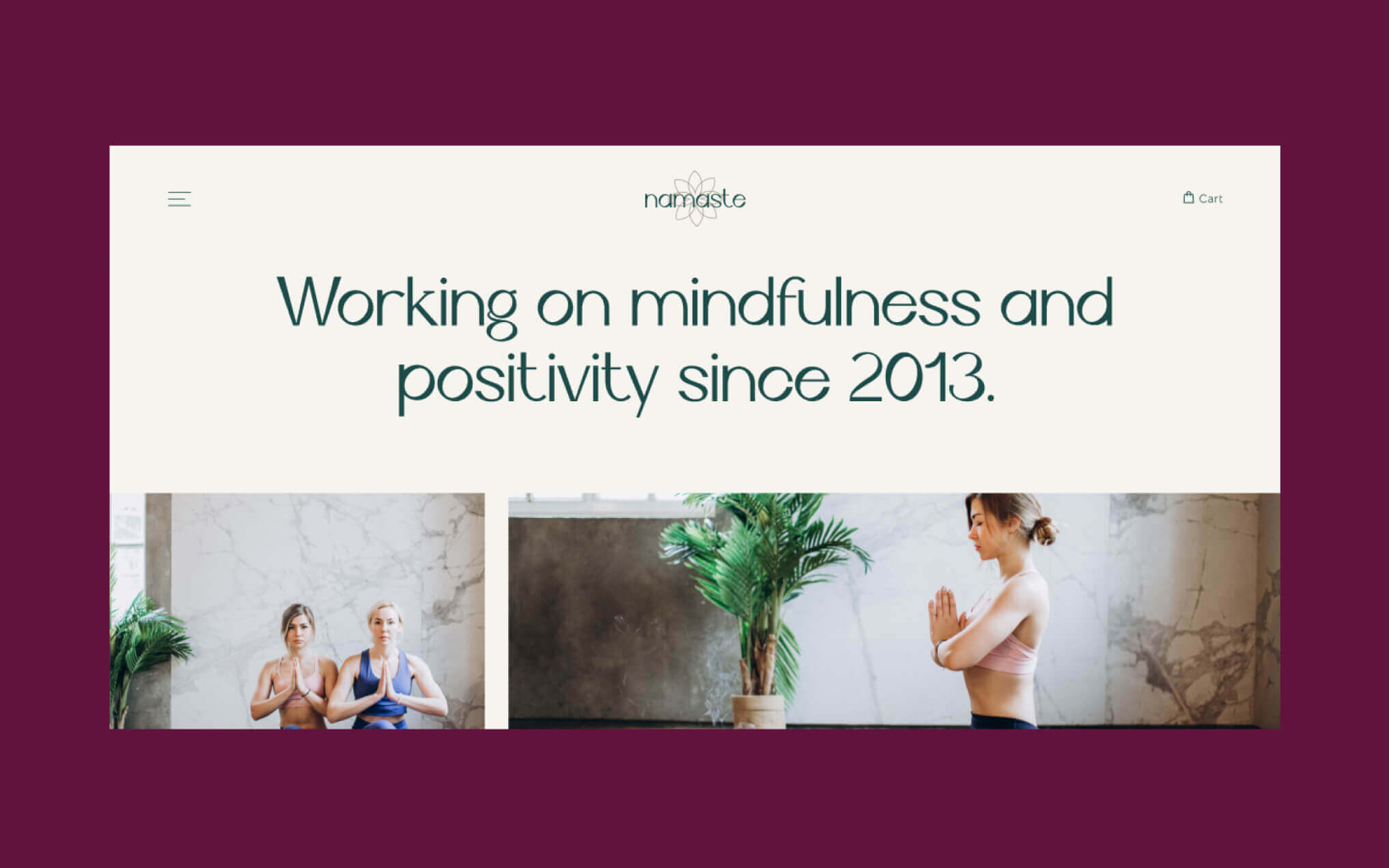 Namaste Webflow Fitness Template | Flow Ninja