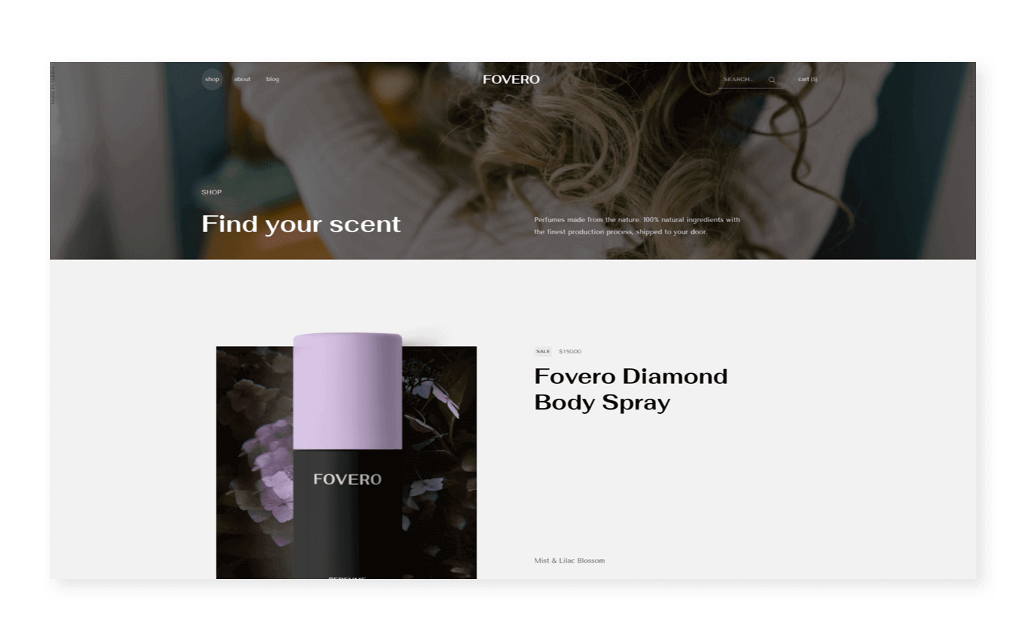 Fovero Webflow Beauty Template | Flow Ninja