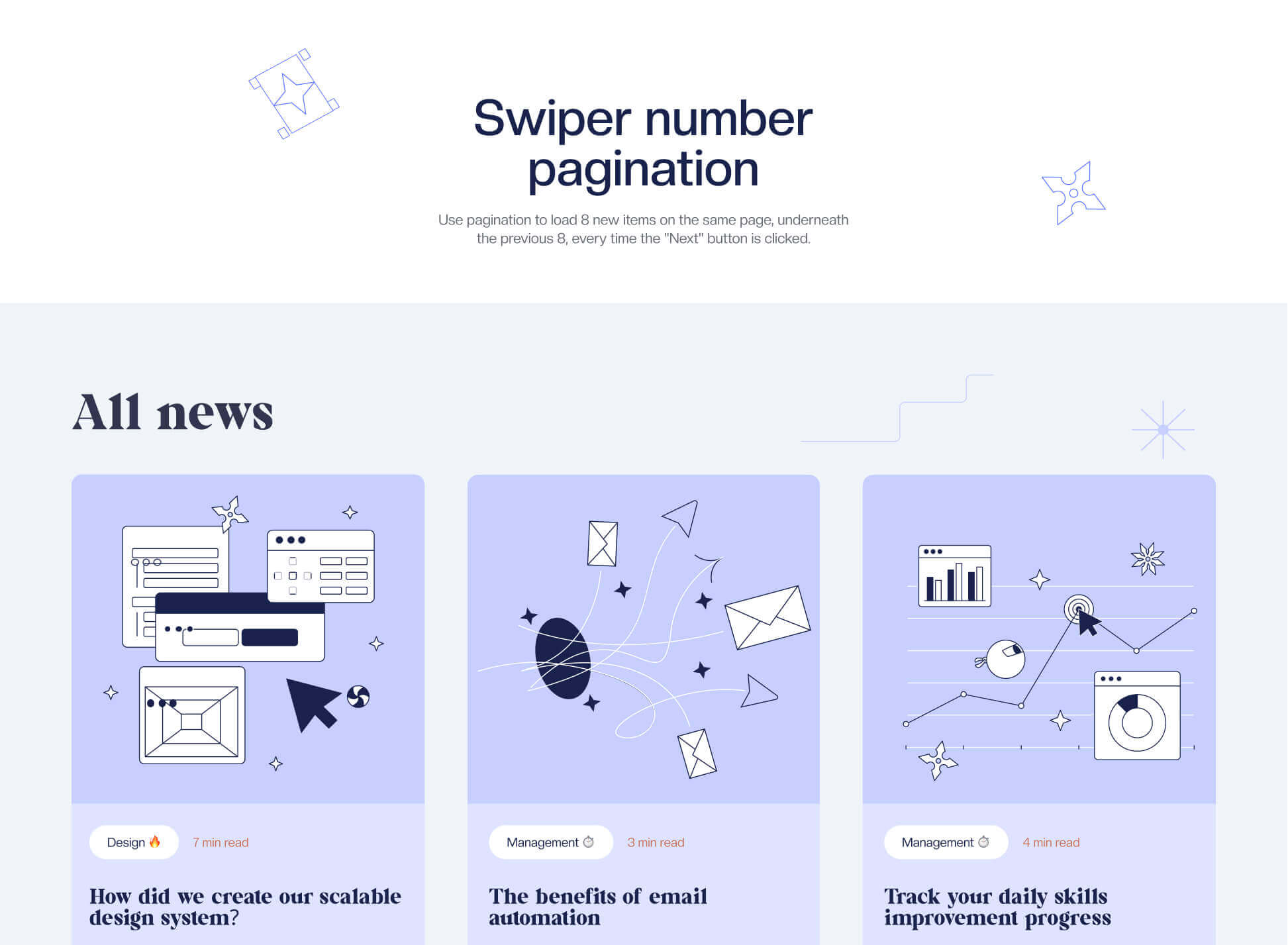 Free Webflow CMS Sliders powered by Swiper JS | Flow Ninja