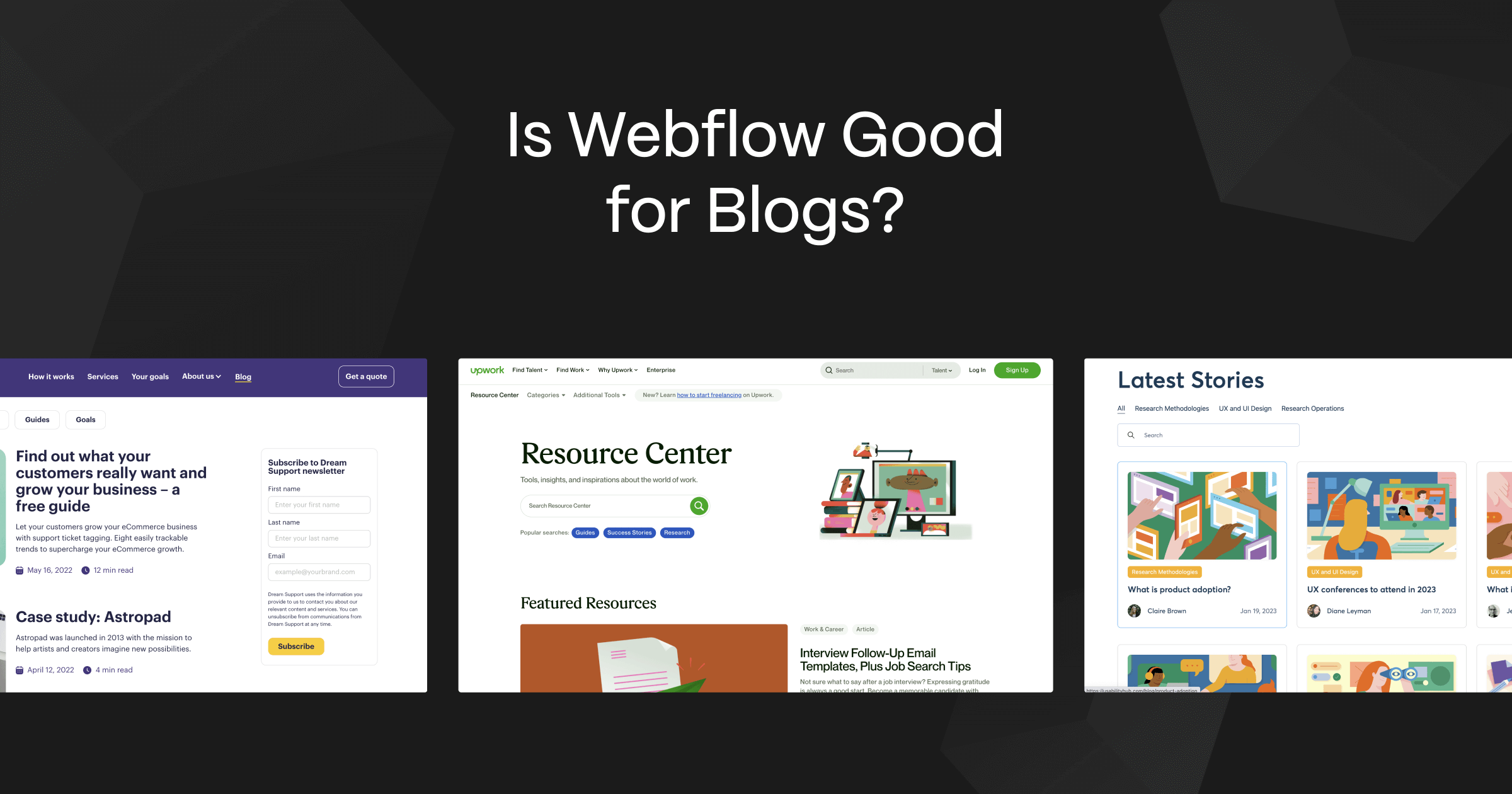 Is Webflow Good for E-commerce?