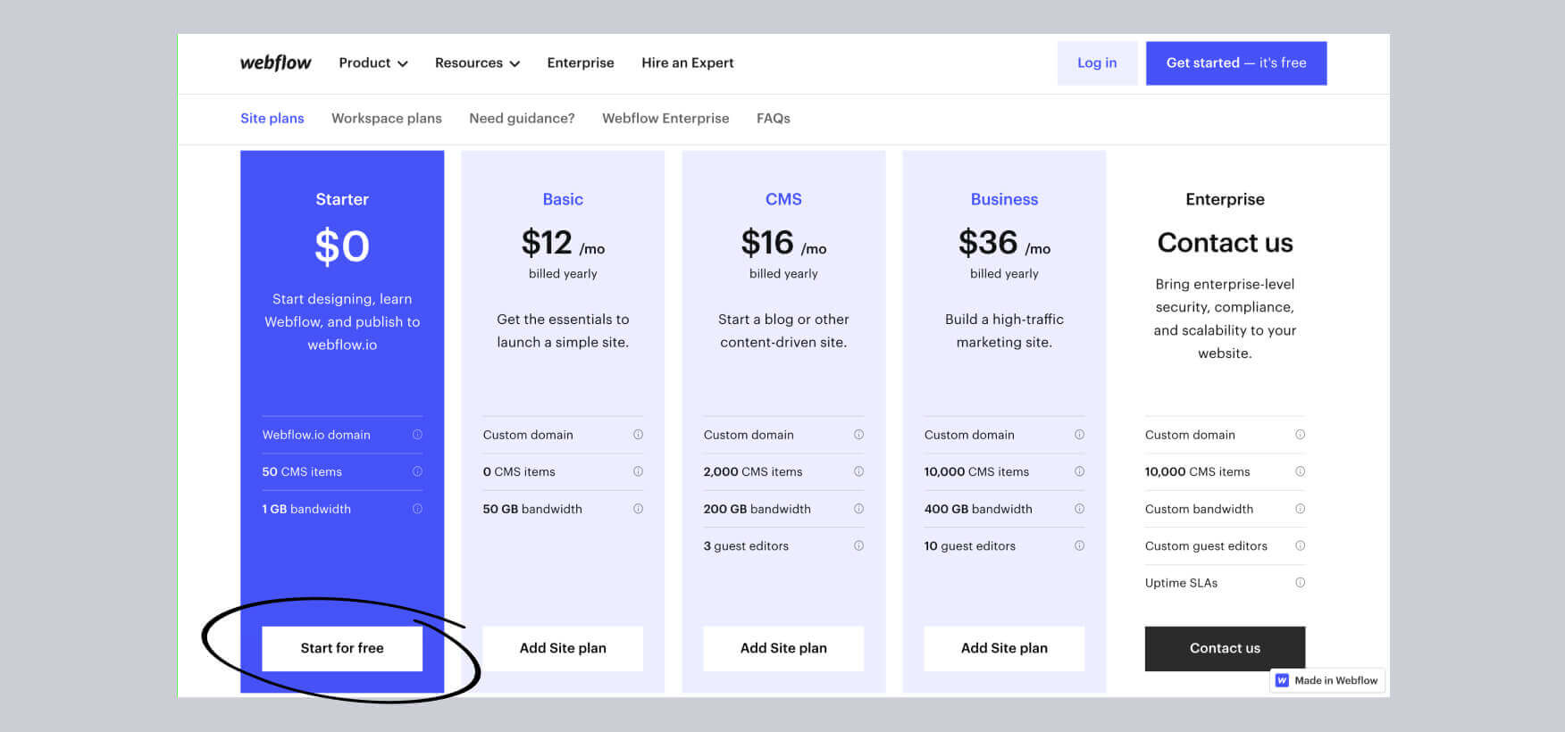 How to Use Webflow for Free