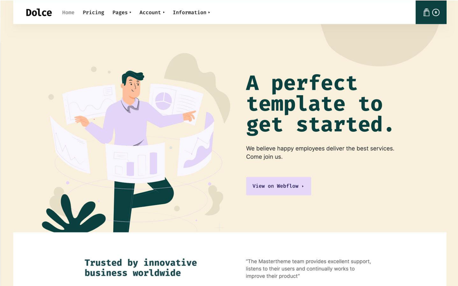 50+ Best Webflow Templates (2024): Free & Paid