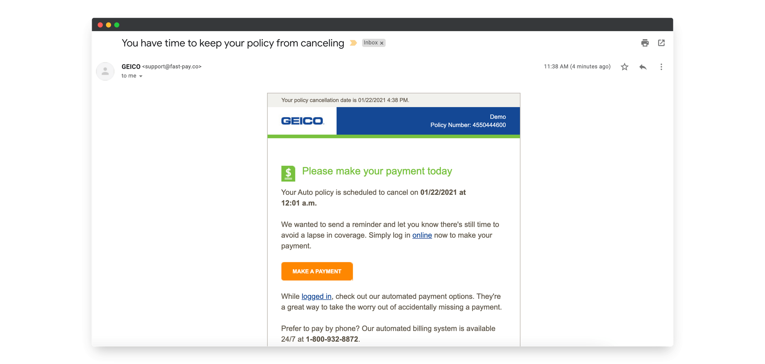50+ Phishing Email Examples | Hook Security