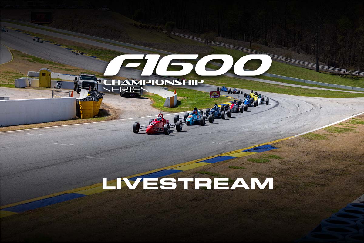 Watch the F1600 Championship Series Live at Road Atlanta this Sunday