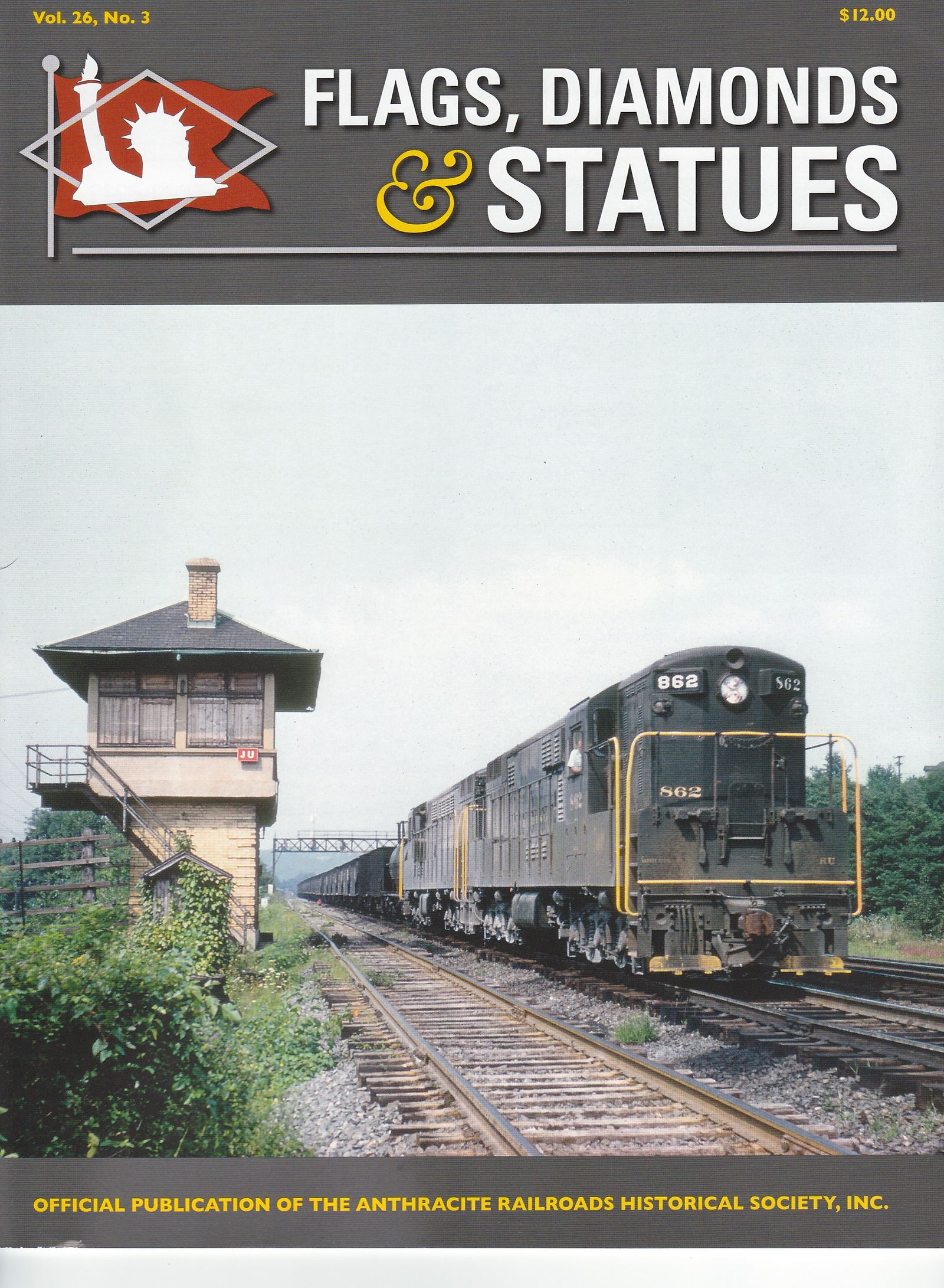 Flags, Diamonds, & Statues | Anthracite Railroads Historical Society
