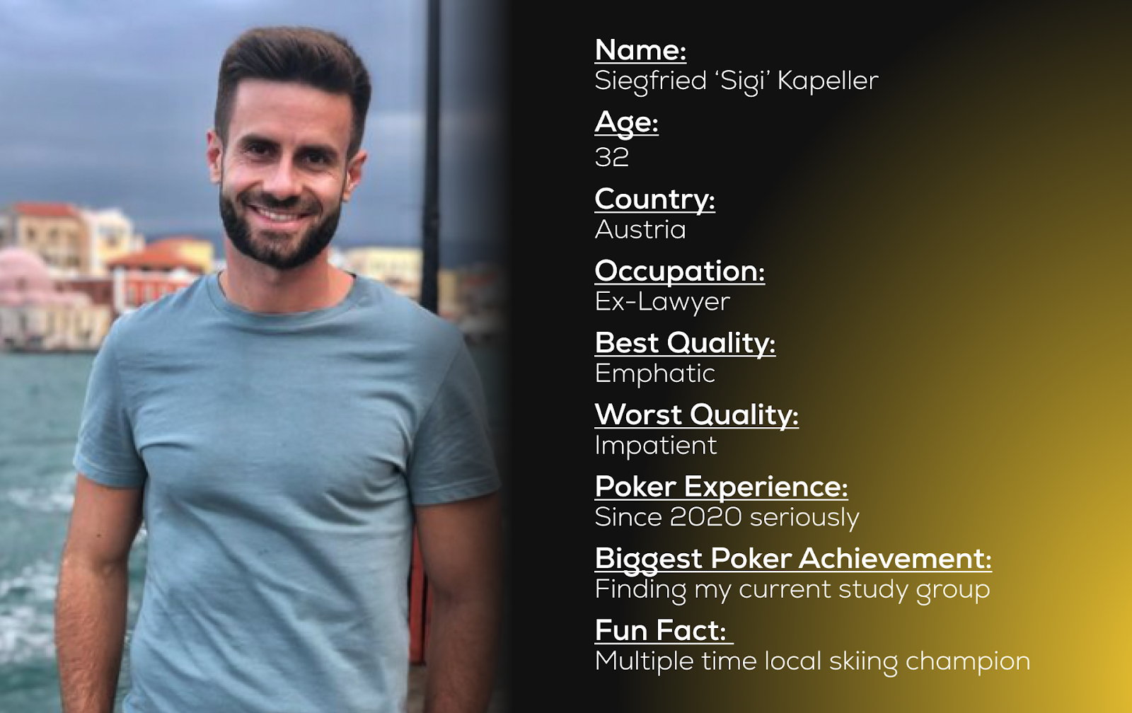 Meet Siegfried 'Sigi' Kapeller - Grindhouse 3 | Blog