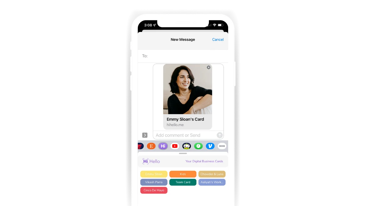 How to Share a Digital Business Card | Blog