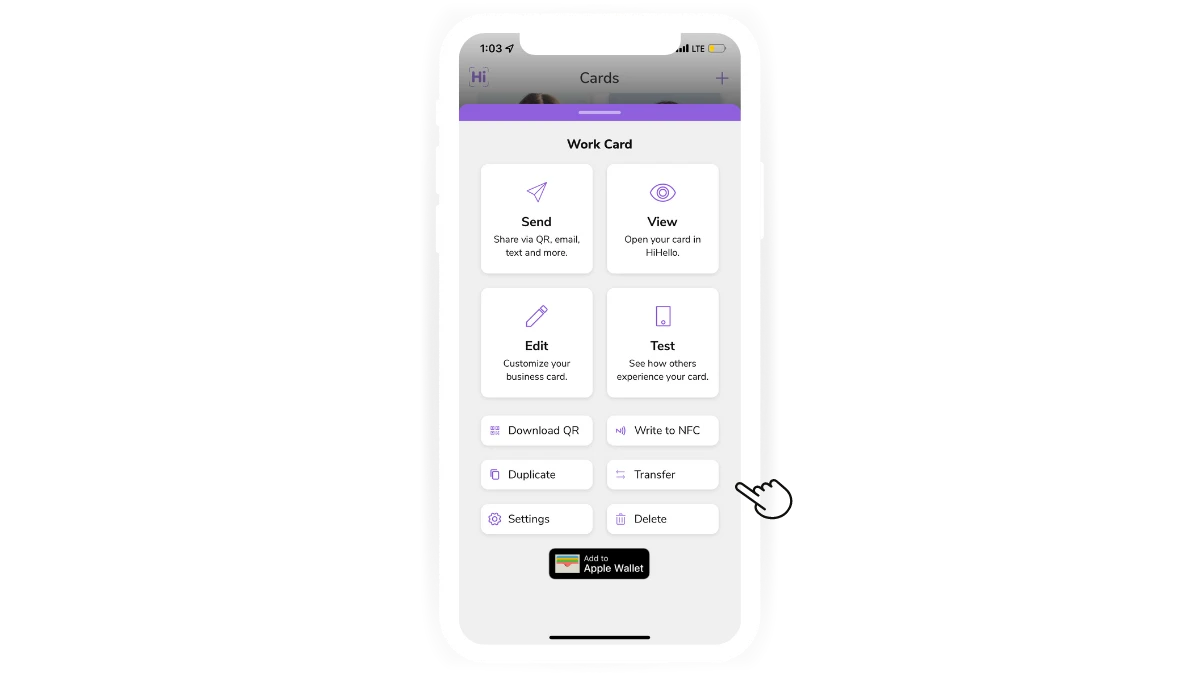 How To Transfer a Card | Blog