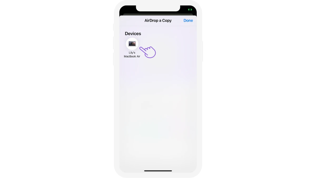 How To Share a Digital Business Card With AirDrop | Blog