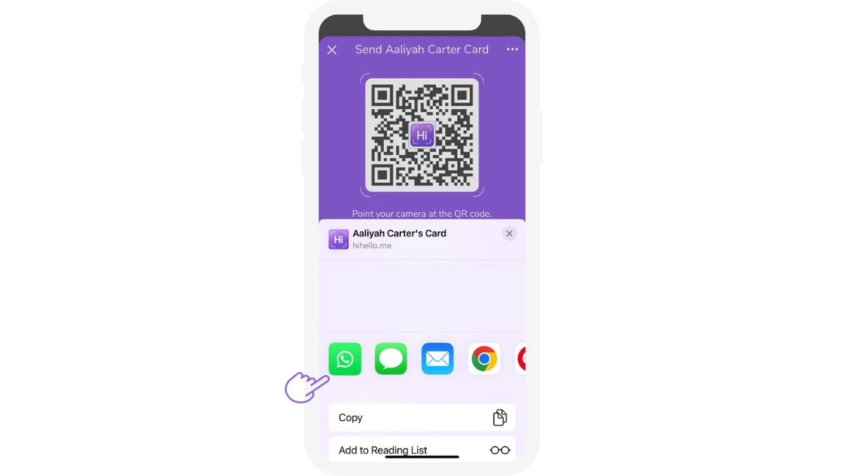 How To Share Your Digital Business Card via WhatsApp | Blog