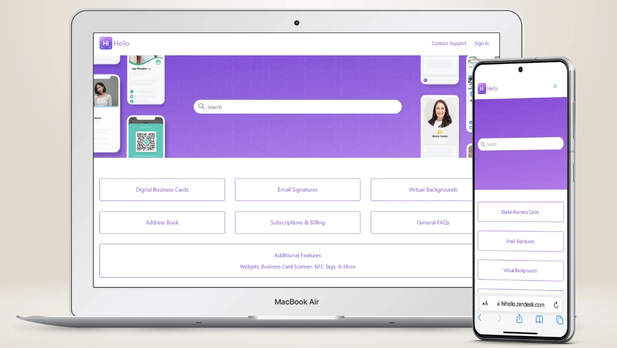Introducing the New HiHello Customer Help Center | Blog