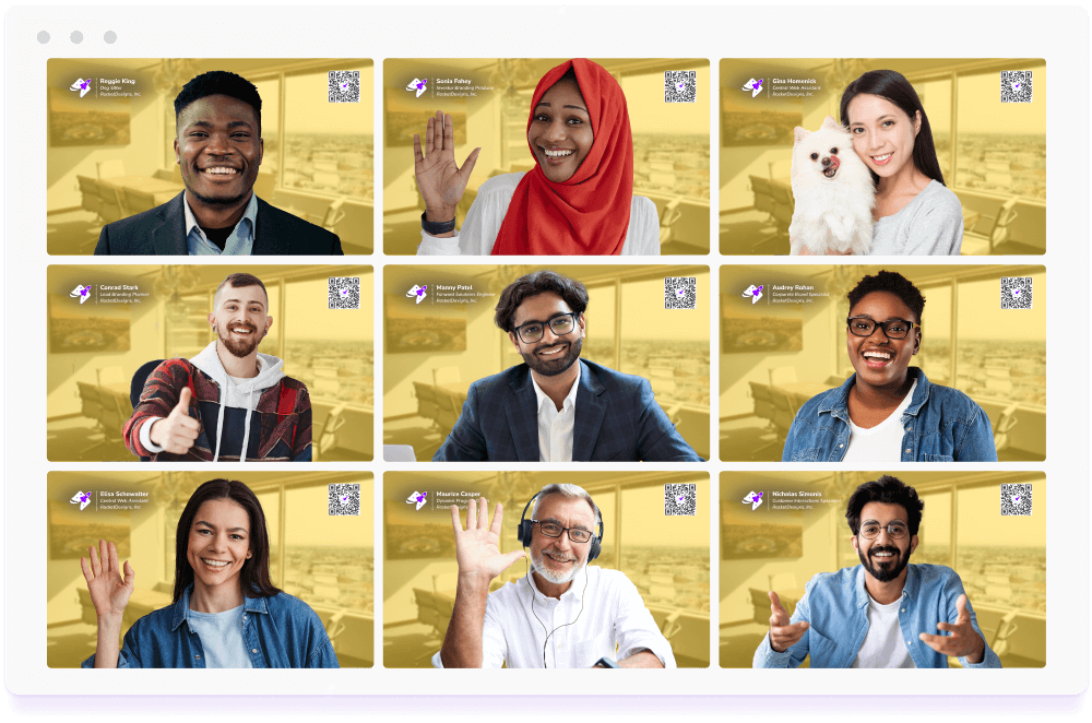 Elevate Your Brand Presence With Custom Corporate Virtual Backgrounds ...