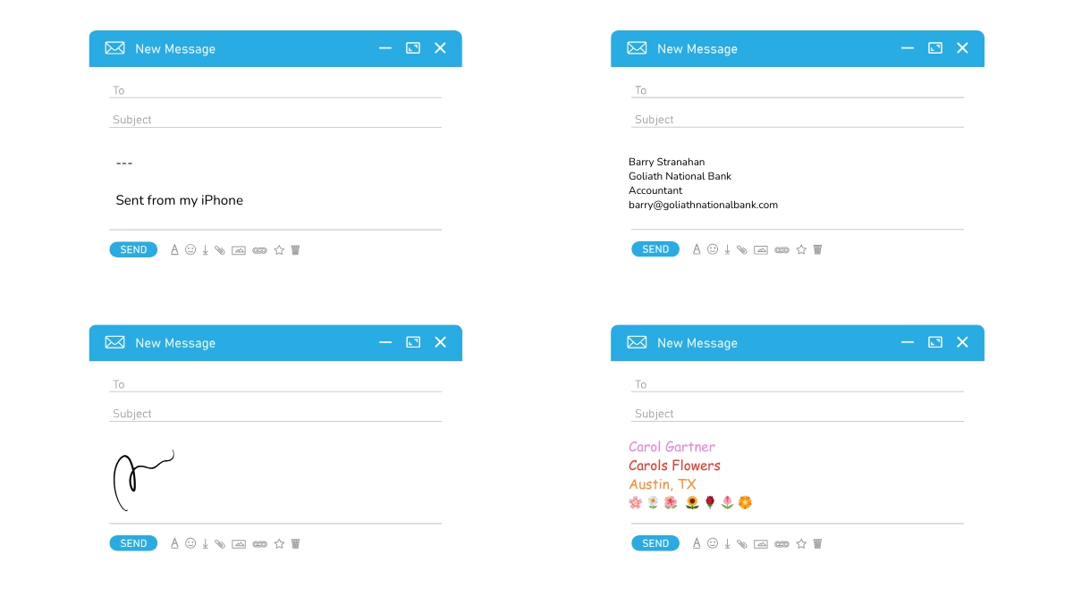 Product Update: Introducing Automated Email Signatures | Blog