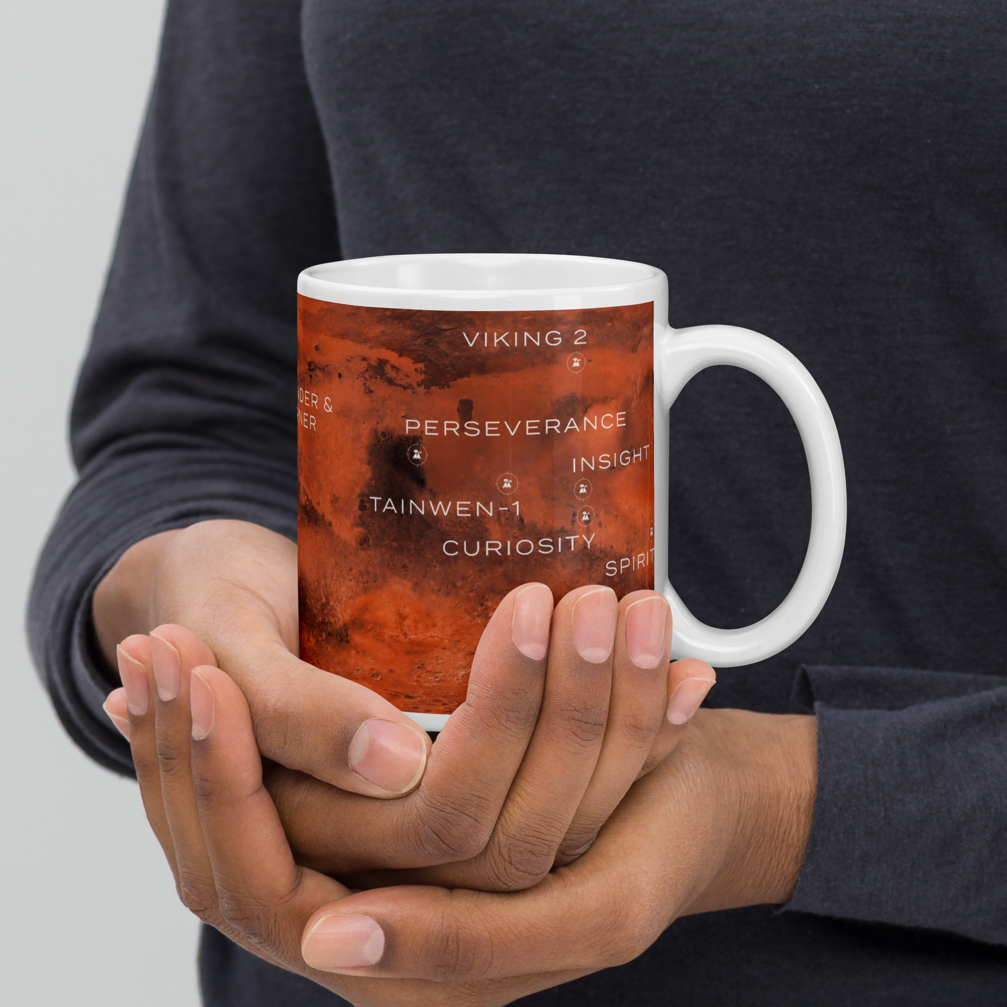 Drinkware - Mars Rover Landings Mug